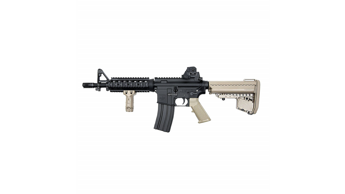 TOKYO MARUI M4 CQB-R SOPMOD EBB Rifle (Next Gen, FDE) MPN: M4-CQBR-DE $470.00 - IceFoxes.com ...
